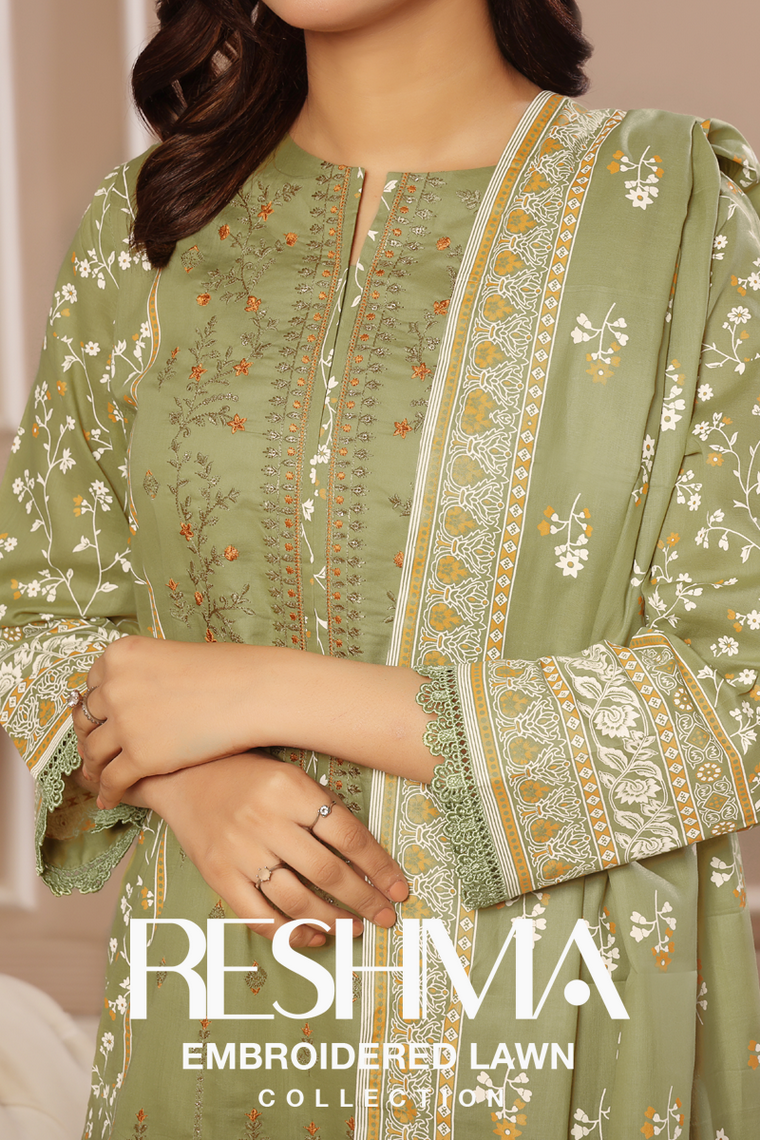 Reshma Embroidered Lawn Collection 2025 – VS Textile