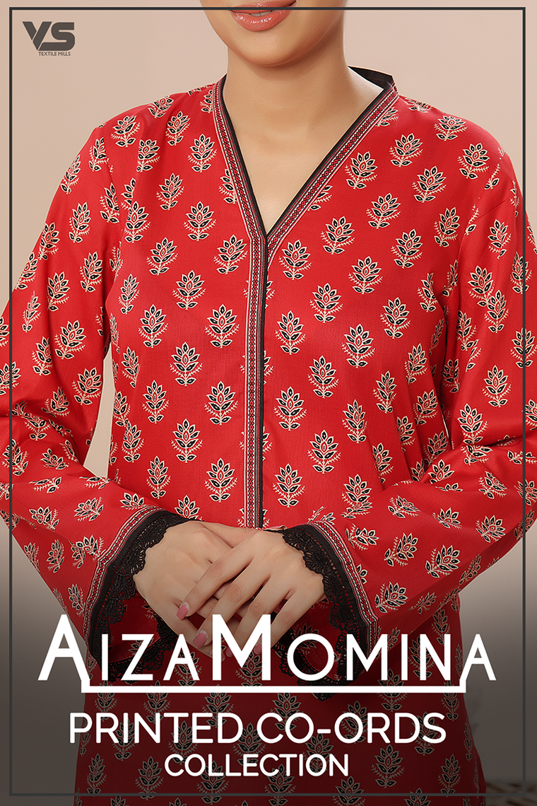 Aiza Momina Cambric Coords – VS Textile