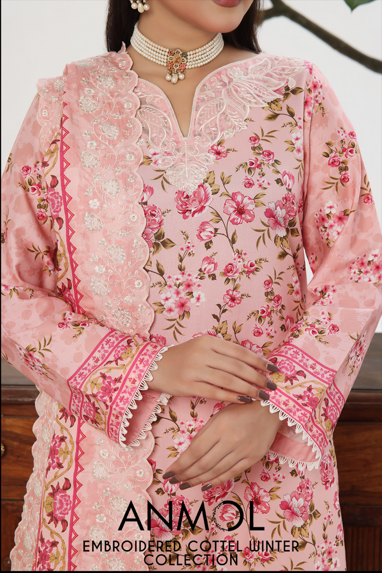 Anmol Embroidered Cottel Winter Collection 2024 Vol-2 2024 – VS Textile