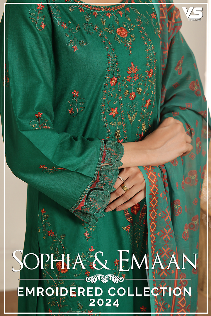 Sophia Emaan Embroidered Collection 2024 – VS Textile