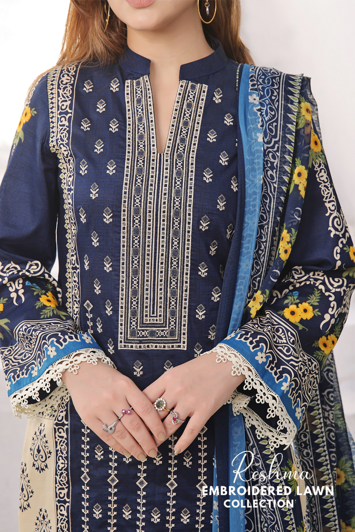 Reshma Embroidered Lawn Collection Vol-1 2024 – VS Textile