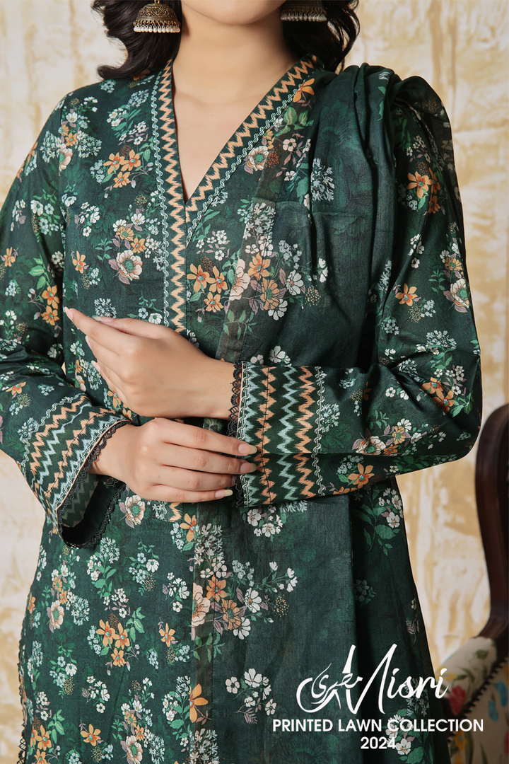 Misri Printed Lawn Collection Vol-1 2024 – VS Textile
