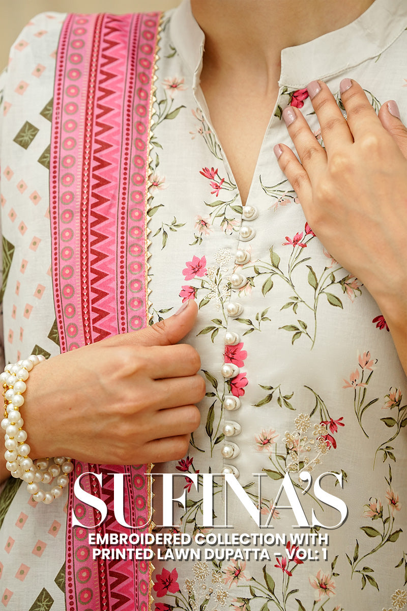 Sufinas Embroidered Summer Lawn Collection 2025 – VS Textile