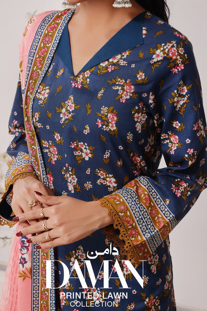 Daman Print Lawn Collection 2025 – VS Textile