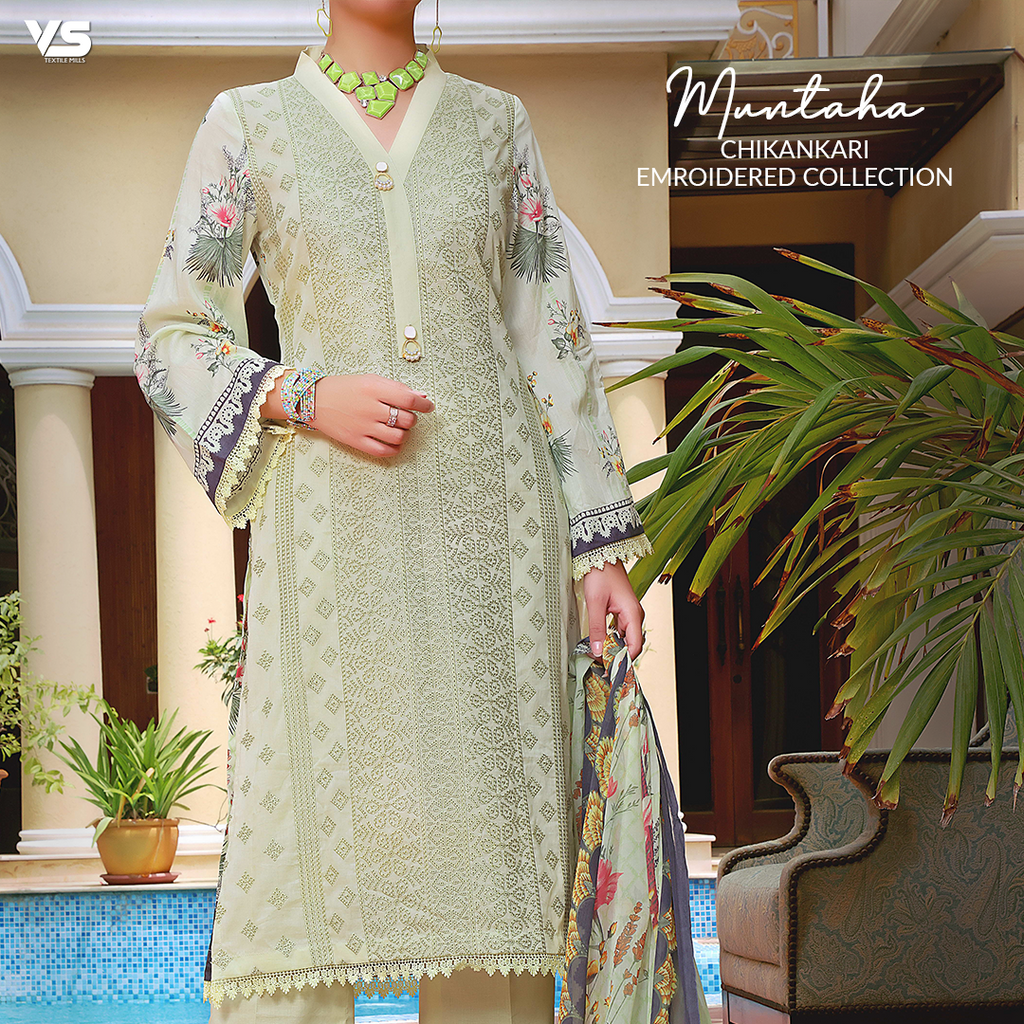MUNTAHA EMBROIDERED COLLECTION 2022 – VS Textile