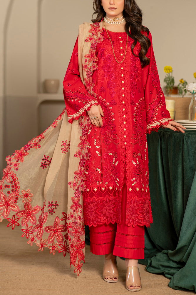Kasish Festive Eid Collection With Net Cut Work Dupatta 2025 – VS Textile