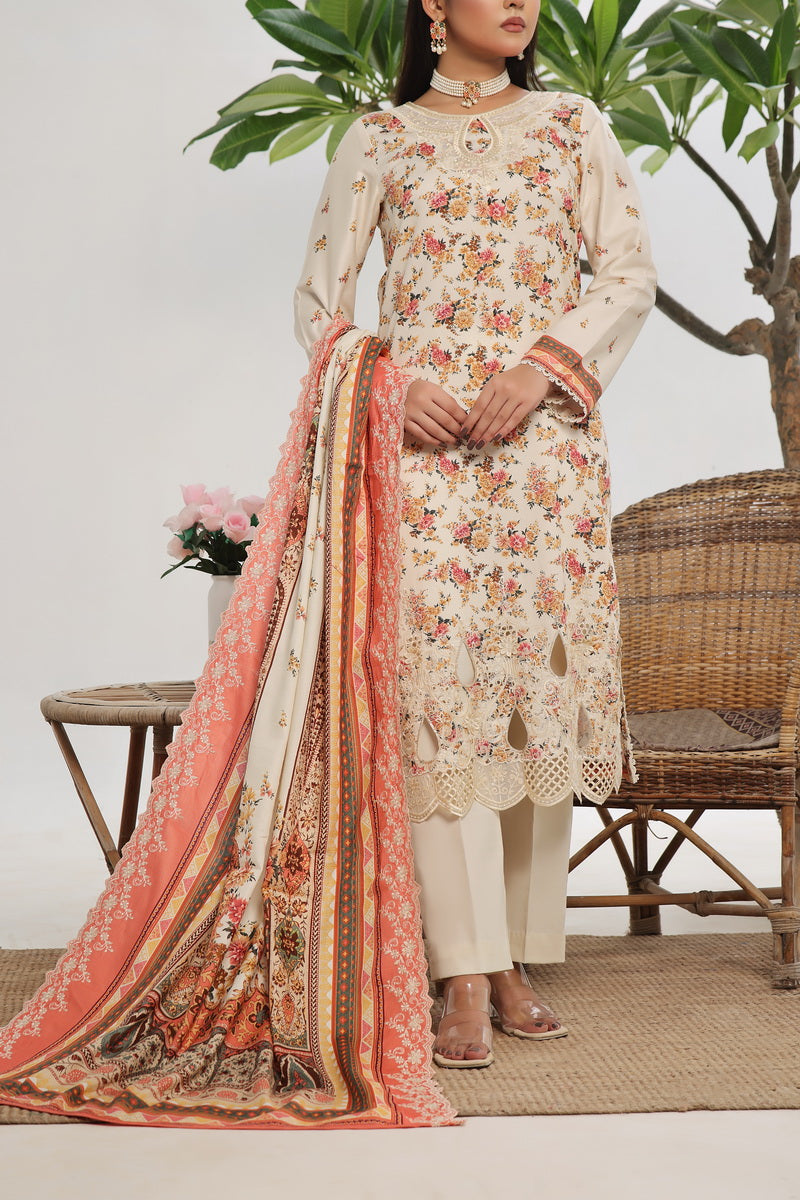 Anmol Embroidered Cottel Collection – VS Textile