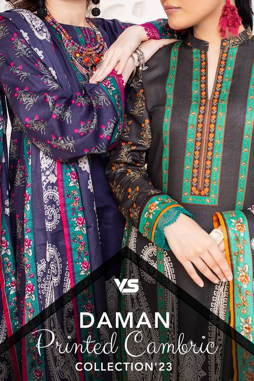 VS Textile Mills - Summer Lawn Collection 2023.
