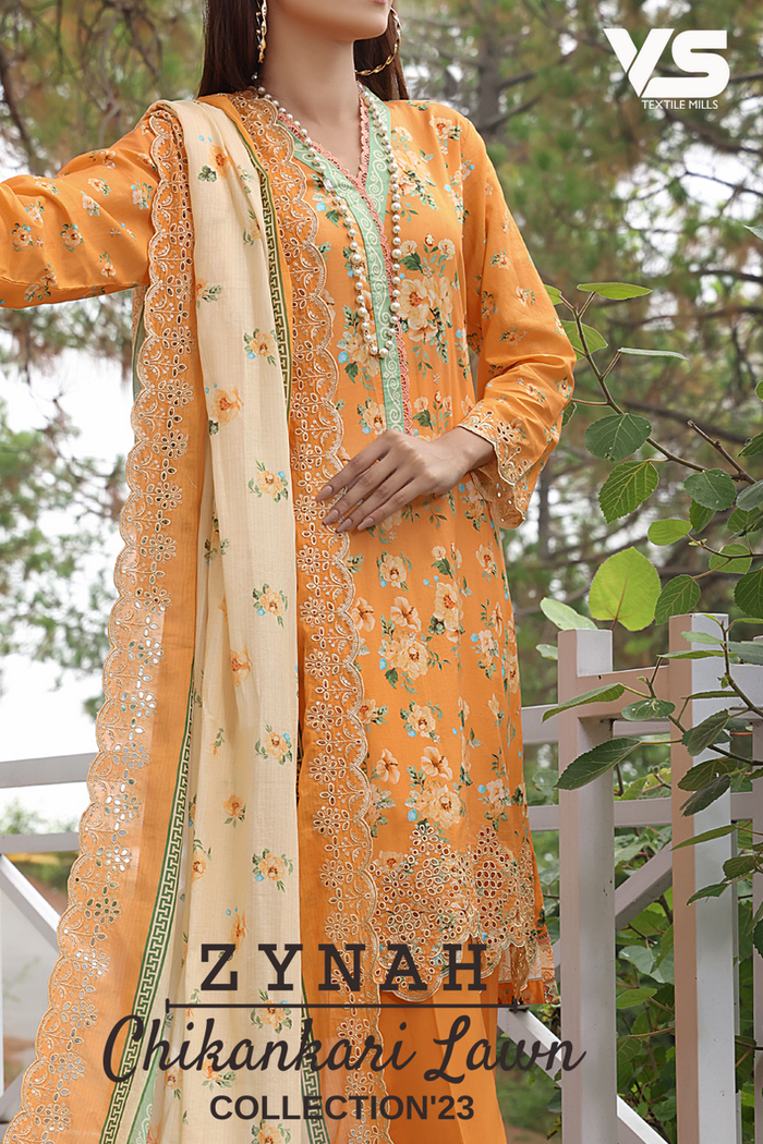 VS Textile Mills - Summer Lawn Collection 2023.