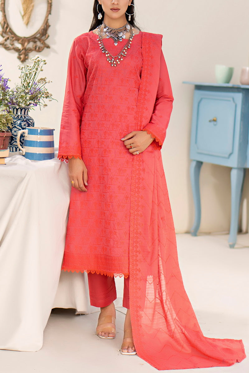 Jasmine Embroidered Chikankari Collection 2024 – VS Textile