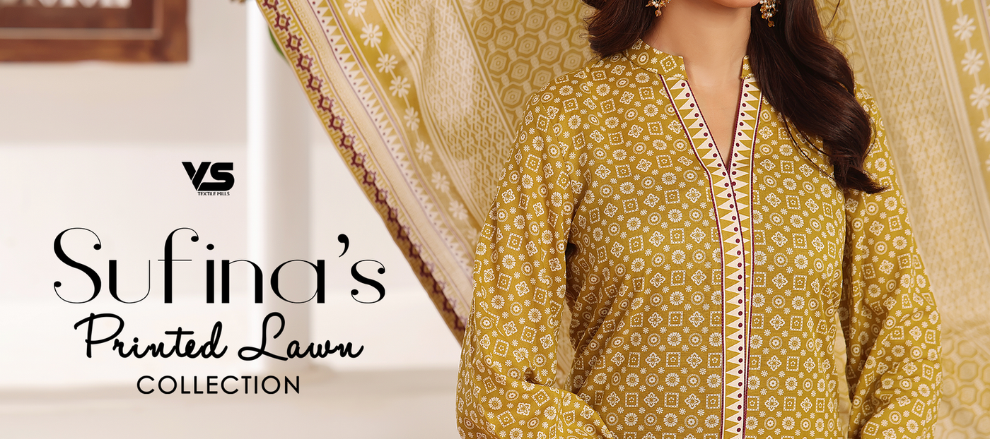 VS Textile Mills - Summer Lawn Collection 2025.