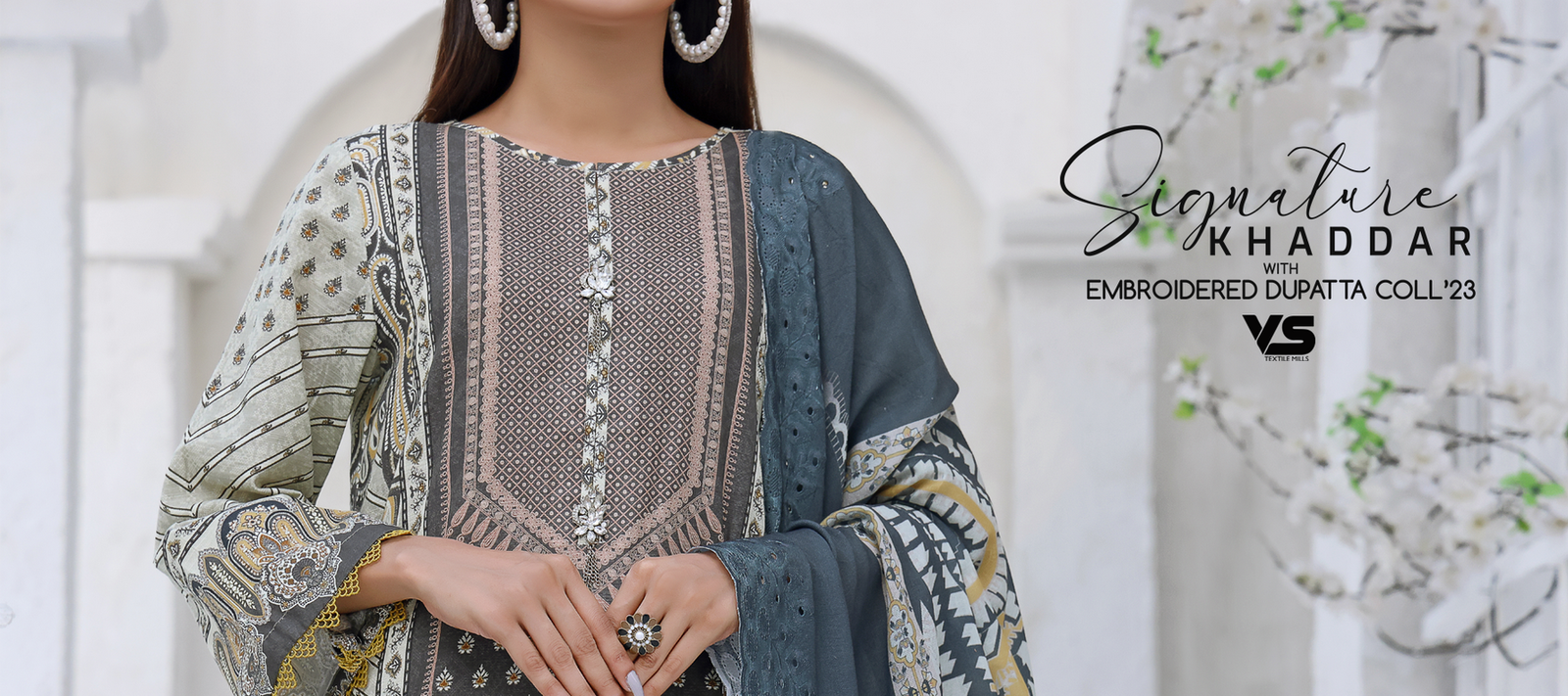 VS Textile Mills - Summer Lawn Collection 2023.