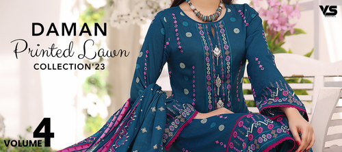 VS Textile Mills - Summer Lawn Collection 2023.
